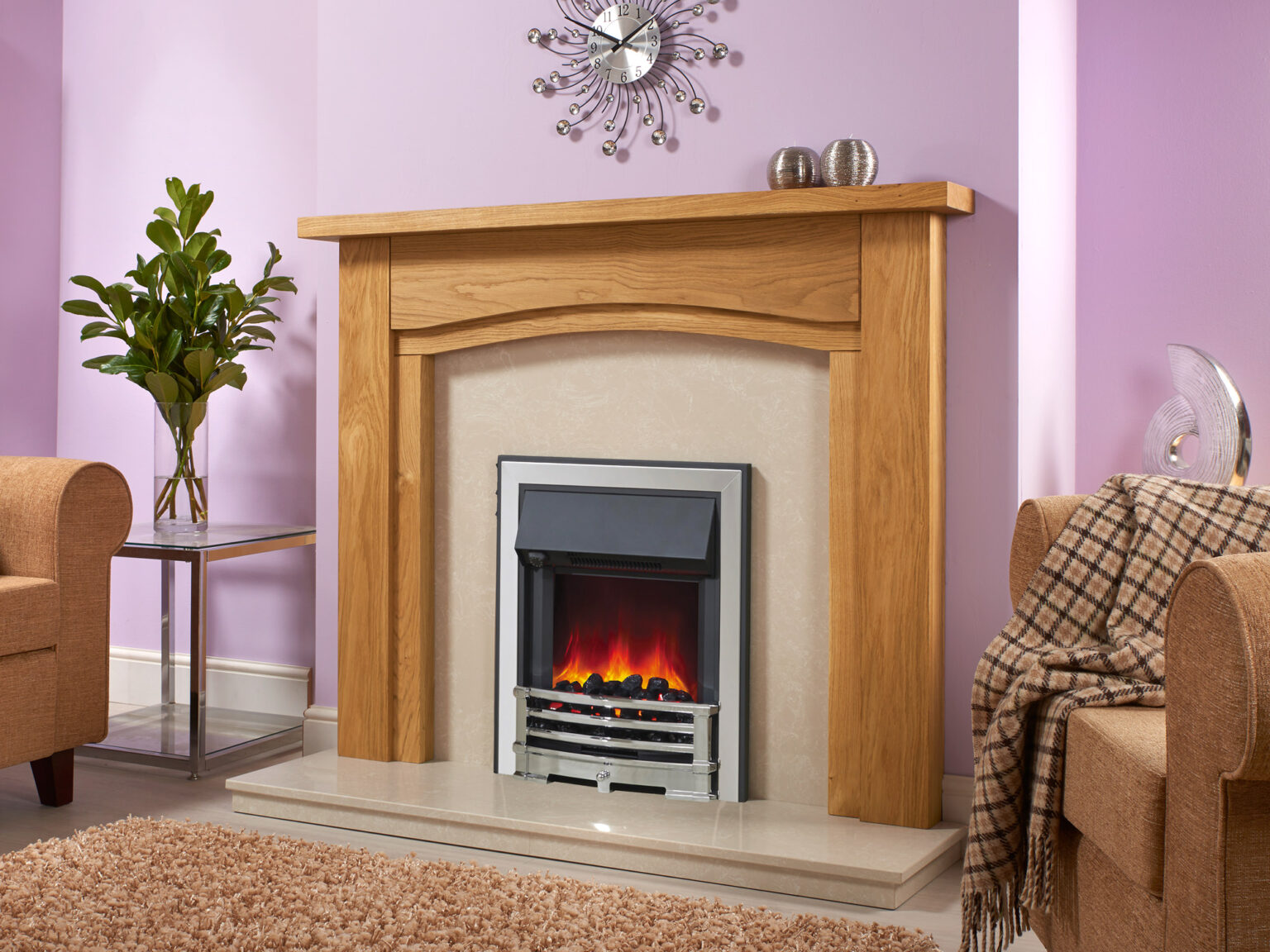 Freestanding Electric Fireplaces: No Chimney Or Flue Needed!
