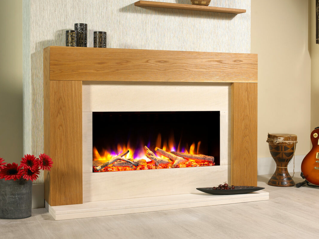 Stylish Modern Electric Fireplaces: Ideal For Design & Functionality