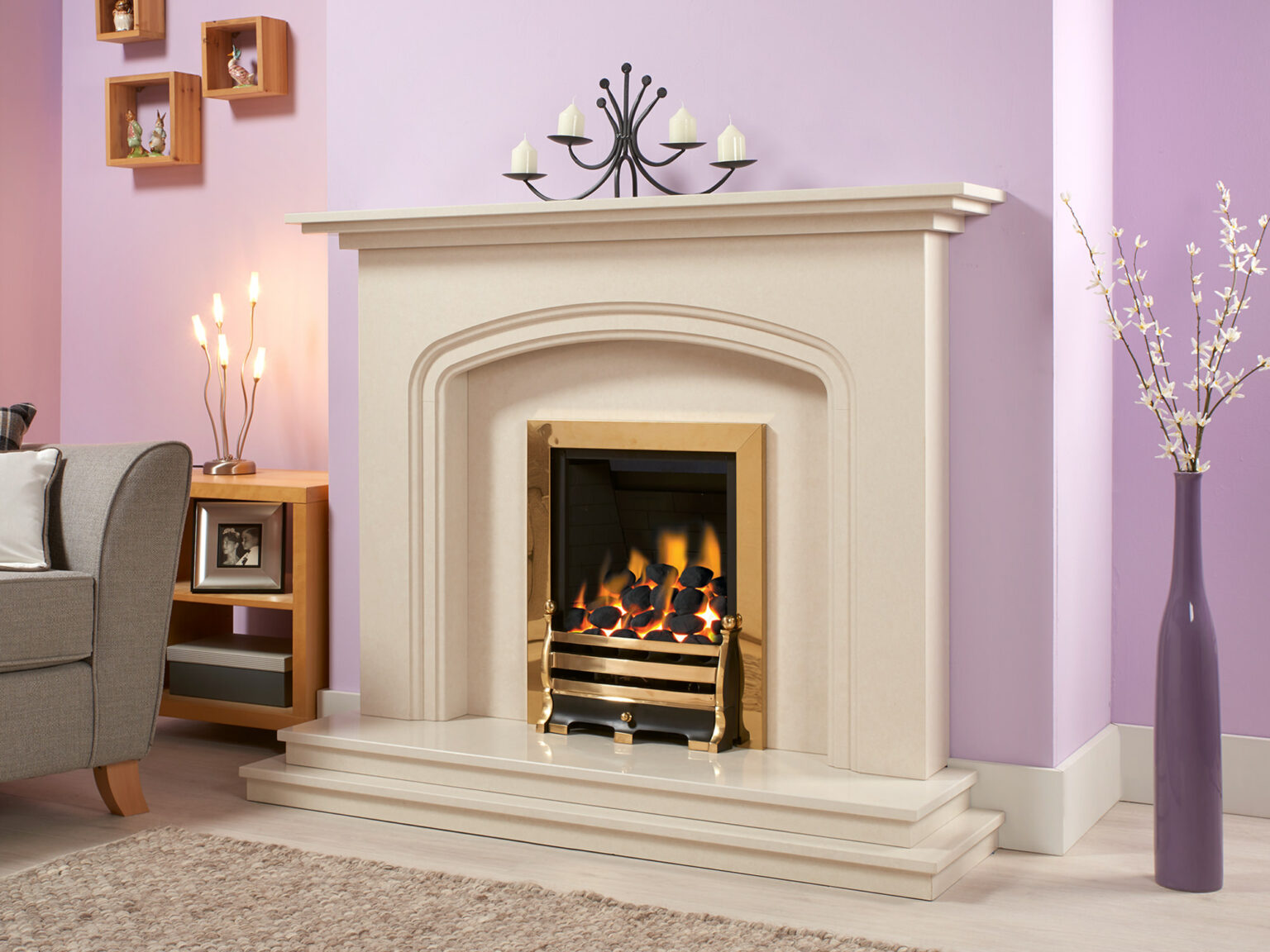 Stone Fireplaces: Manufactured In The UK Using Elegant Stones