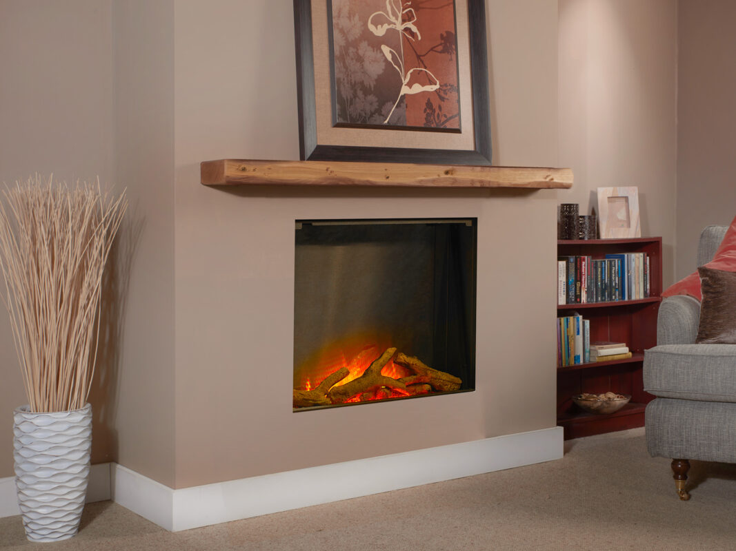 Rustic Oak Fireplace Shelf: Discover Organic Charm & Storage