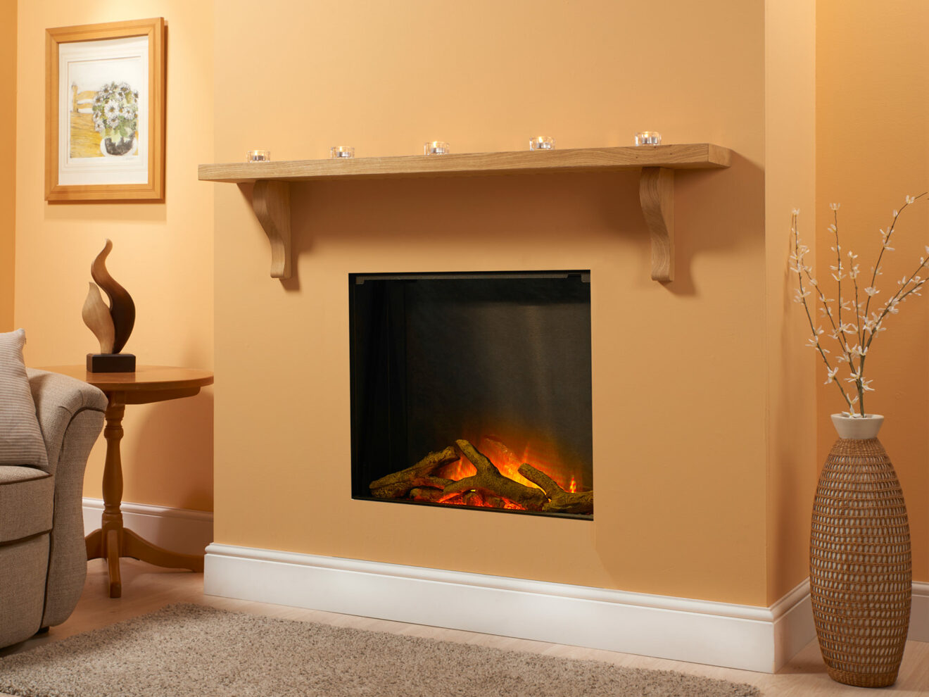Fireplace Mantel With Corbels: Elevate Your Fireplace Today!