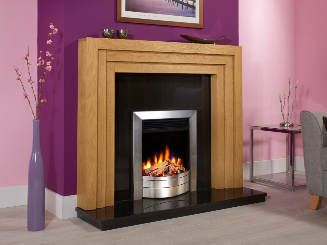 Rowton Marble Electric Fire Suite - Designer Fireplaces
